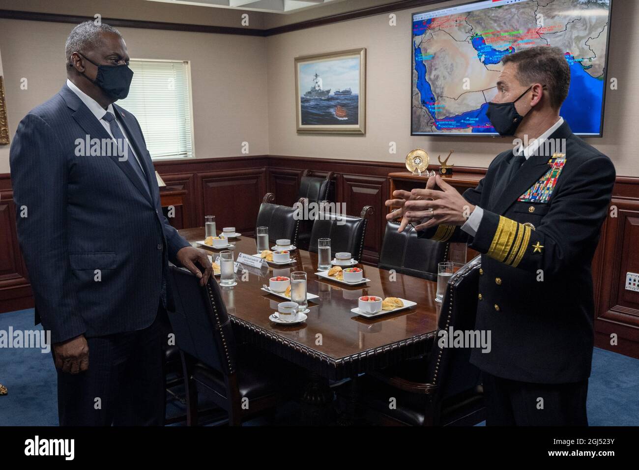 Vice commander of u s naval forces central command hi-res stock ...
