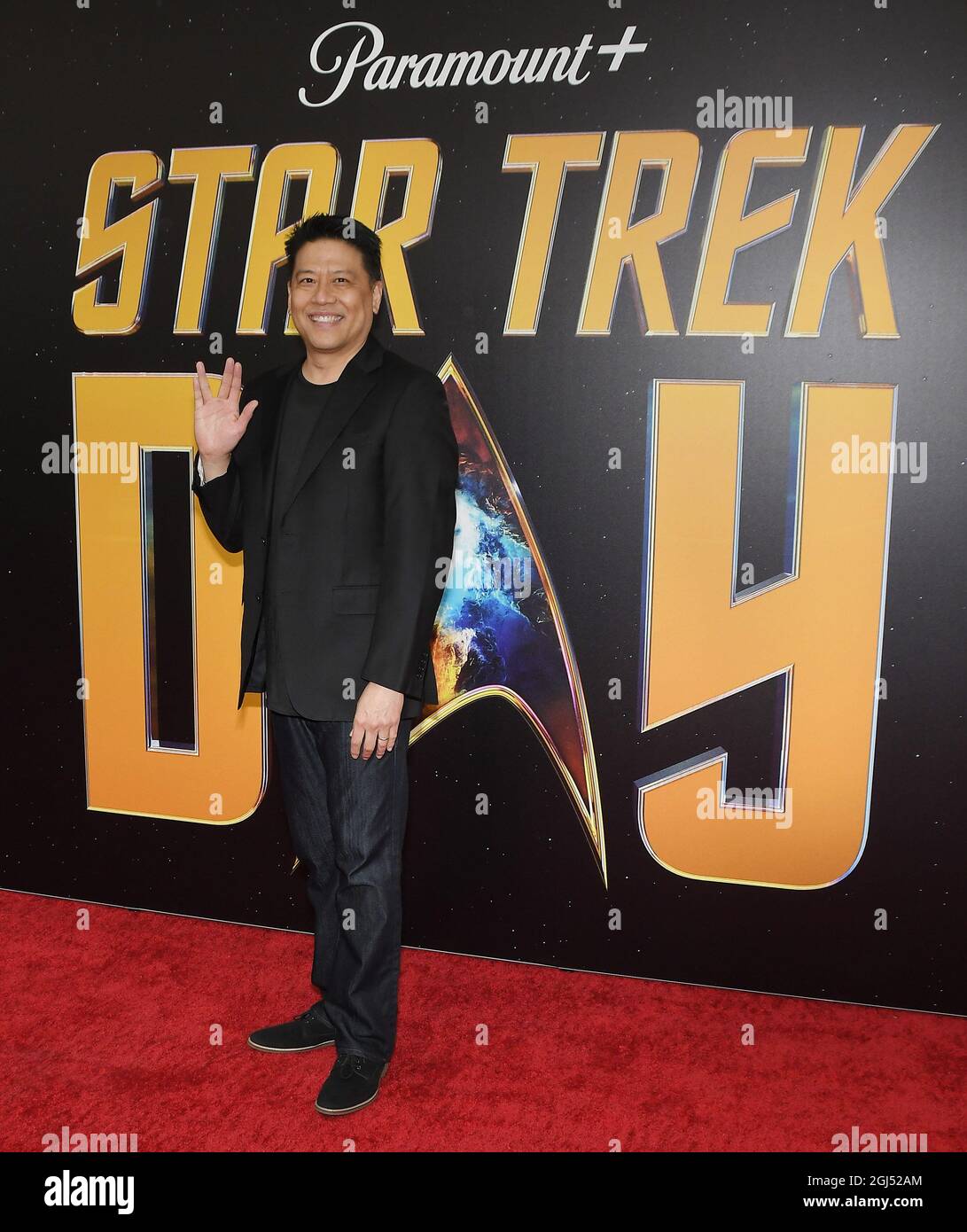 Los Angeles, USA. 08th Sep, 2021. Garrett Wang arrives at STAR TREK DAY ...
