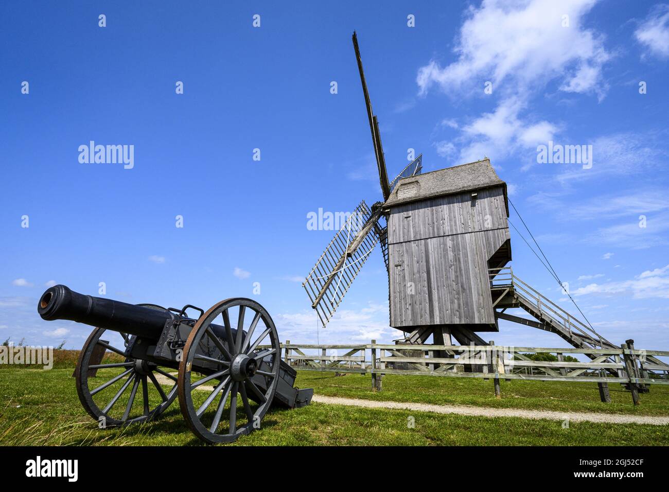 France. Marne (51). Valmy. The Valmy mill, on the site of the battle ...