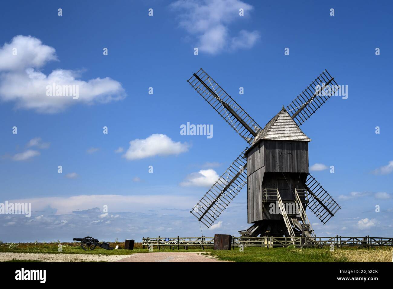 France. Marne (51). Valmy. The Valmy mill, on the site of the battle ...