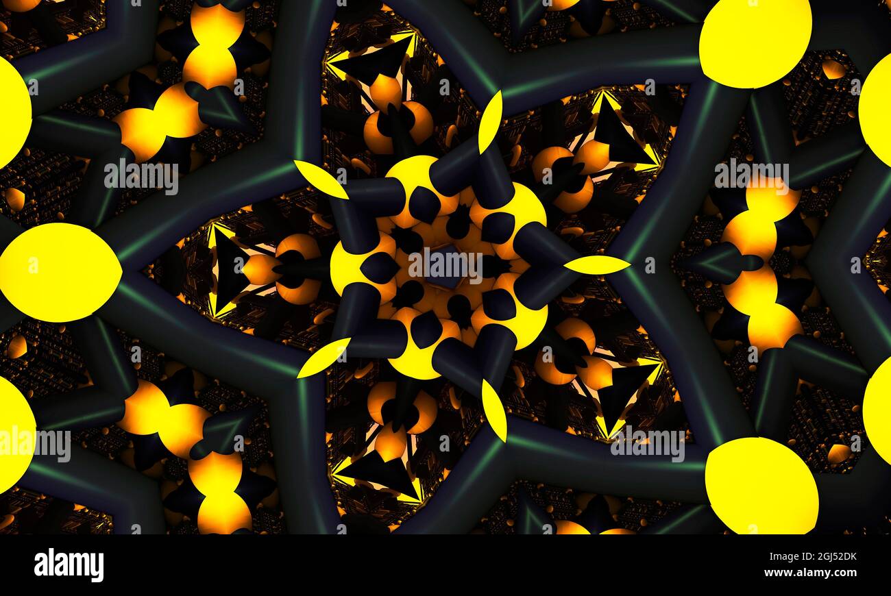 Sulphur inside an atom. Seamless background from natural sulphur ...