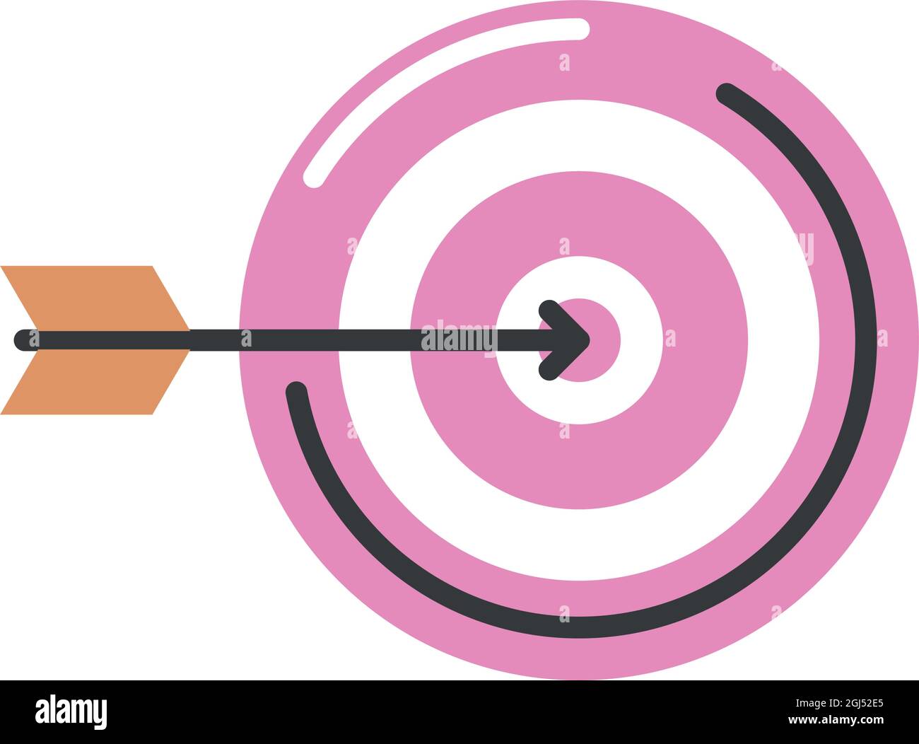 target arrow success Stock Vector Image & Art - Alamy
