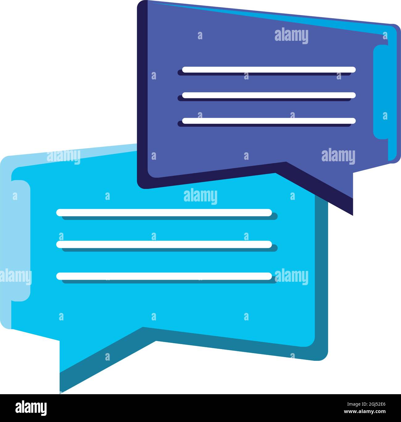 speech bubble message Stock Vector Image & Art - Alamy