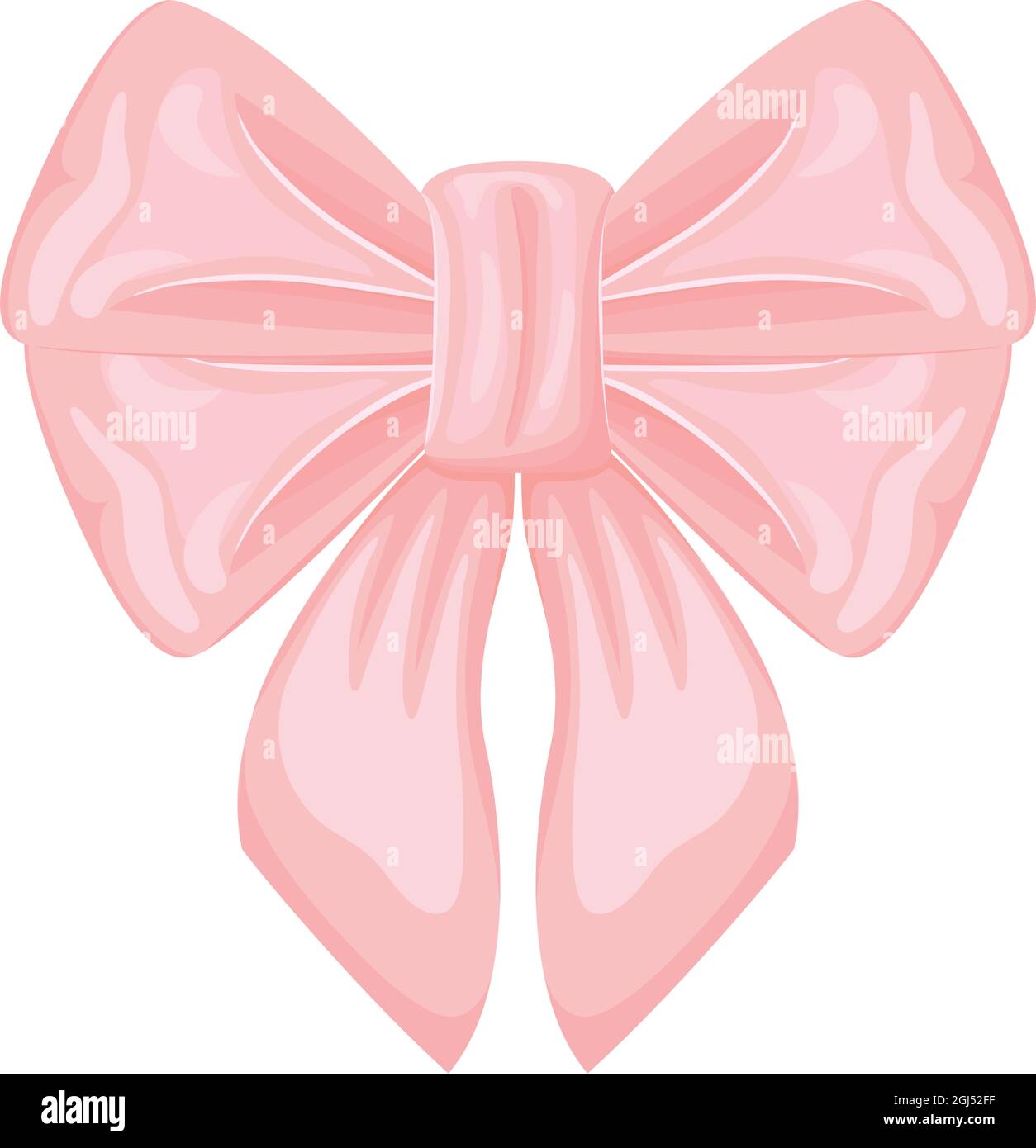 pink bow illustration Stock Vector Image & Art - Alamy