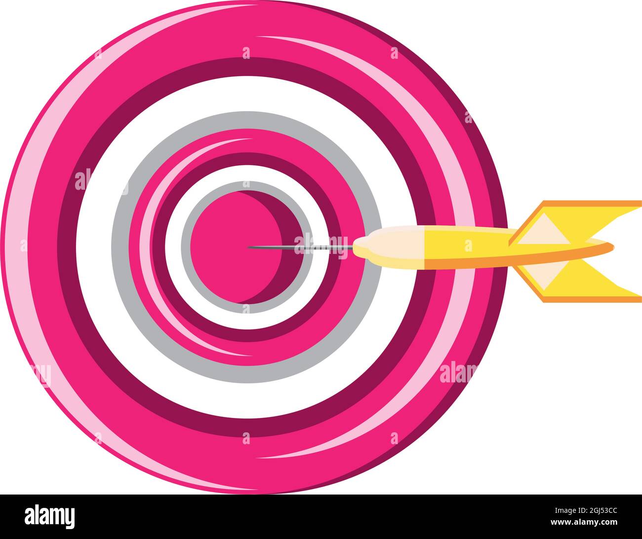 target and dart Stock Vector Image & Art - Alamy