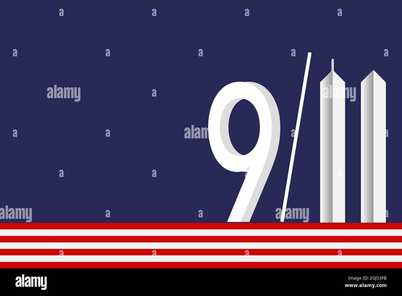 Memorial world trade center Stock Vector Images - Alamy