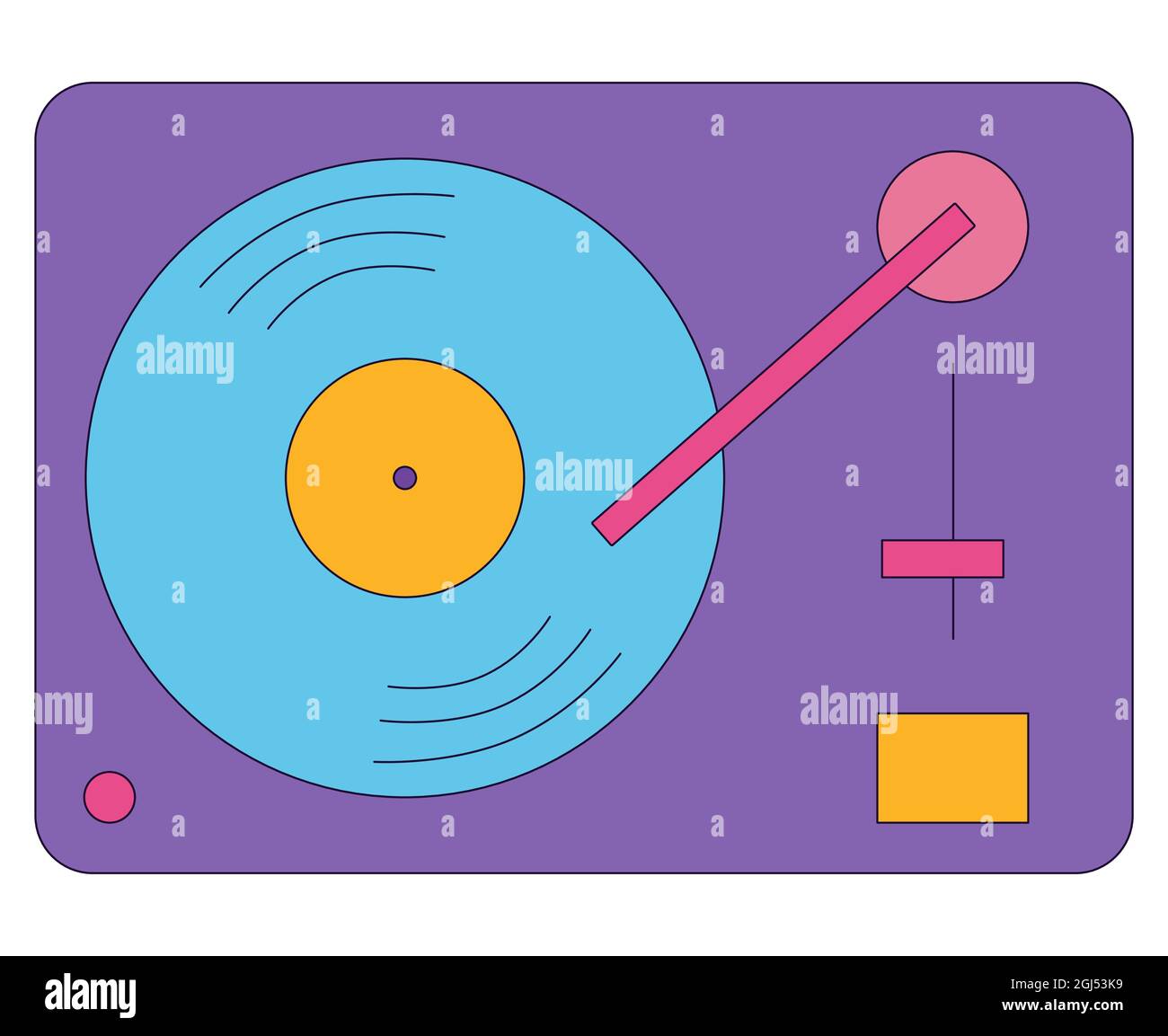 Cards in retro style Cut Out Stock Images & Pictures - Alamy