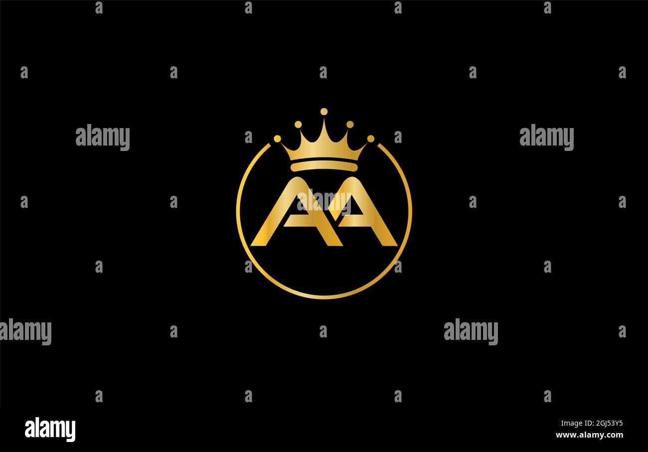 Aa logo design hi-res stock photography and images - Alamy