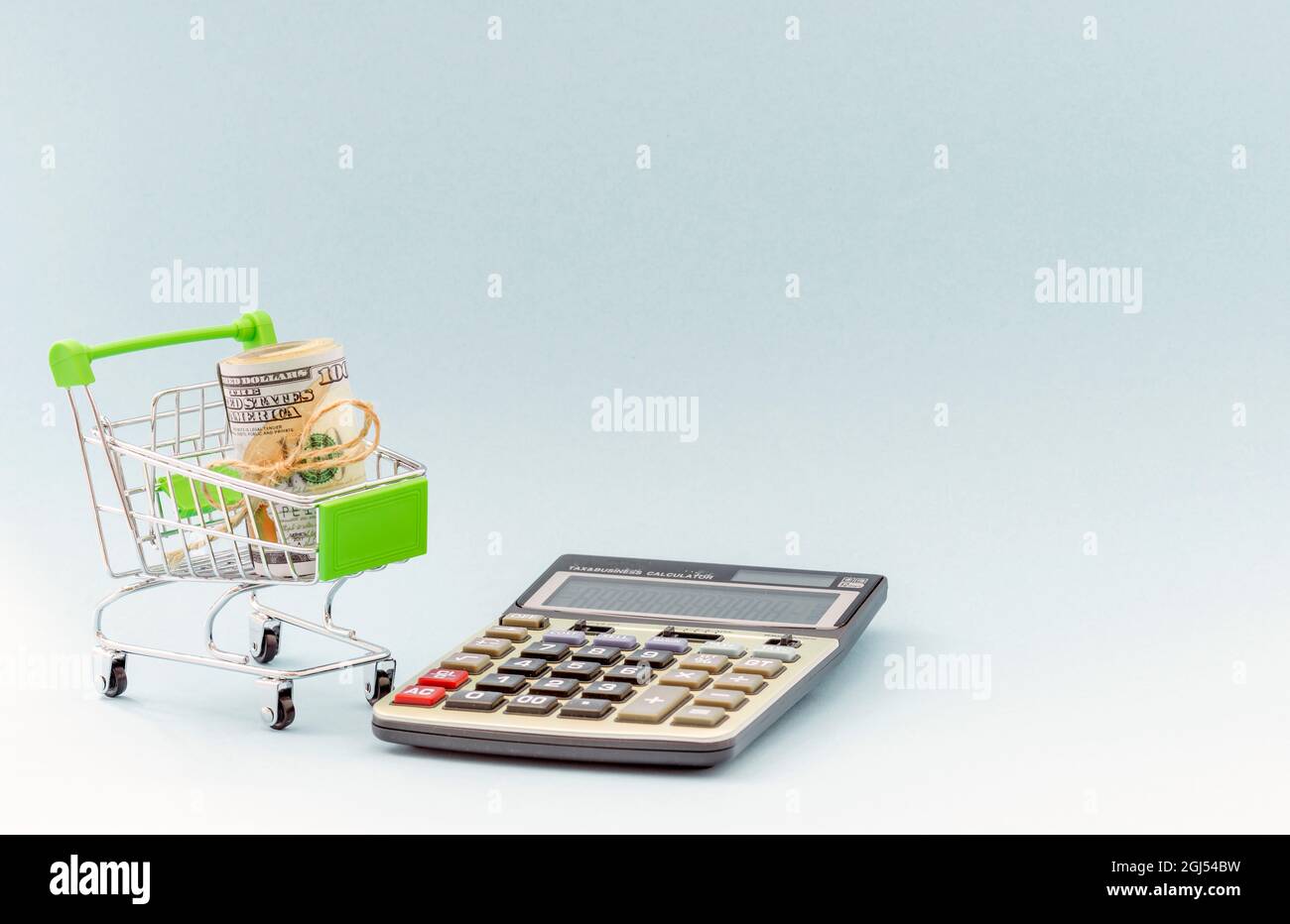 shopping cart shopping list tech here Stock Photo - Alamy