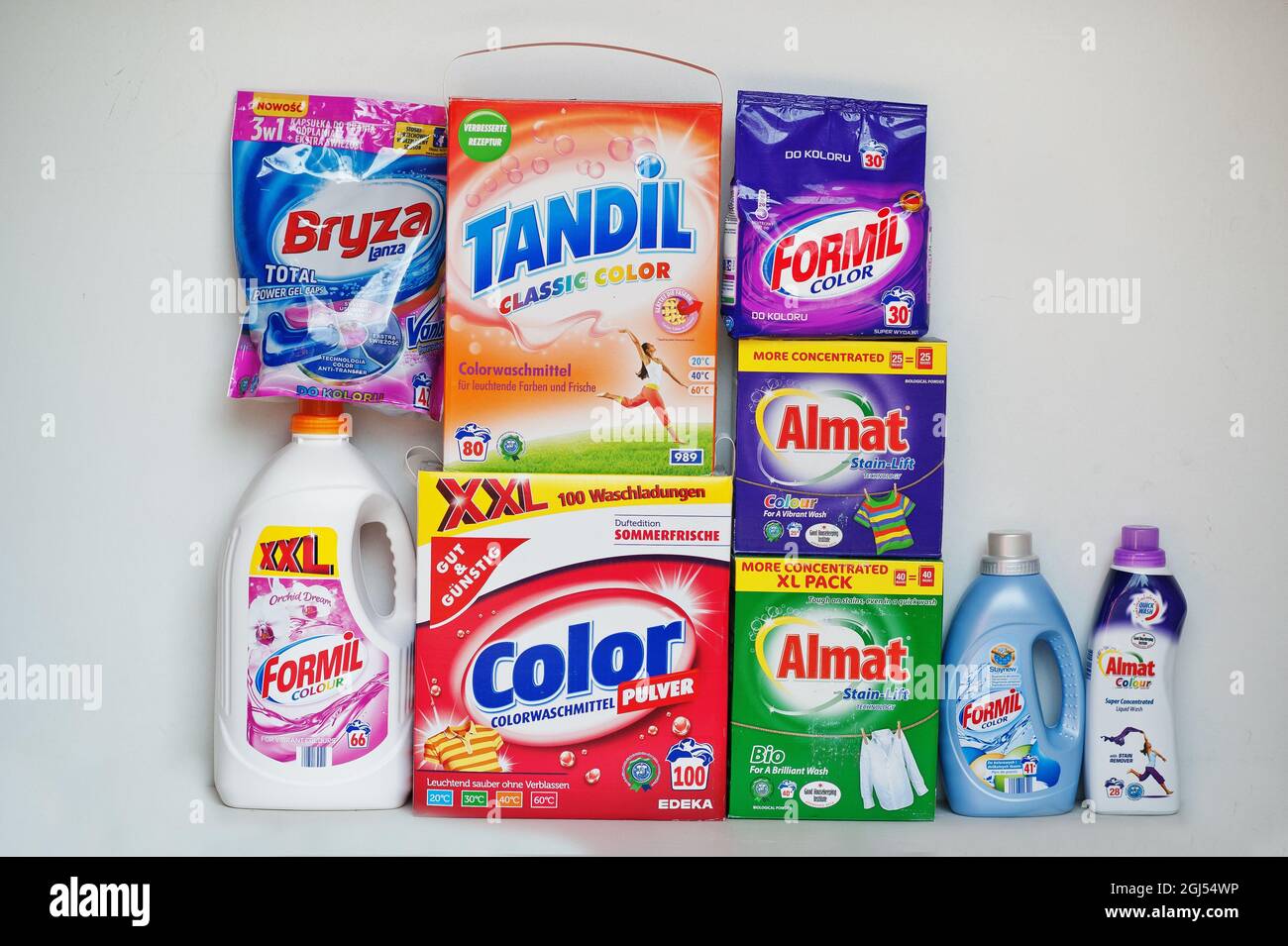 Washing powders hi-res stock photography and images - Alamy
