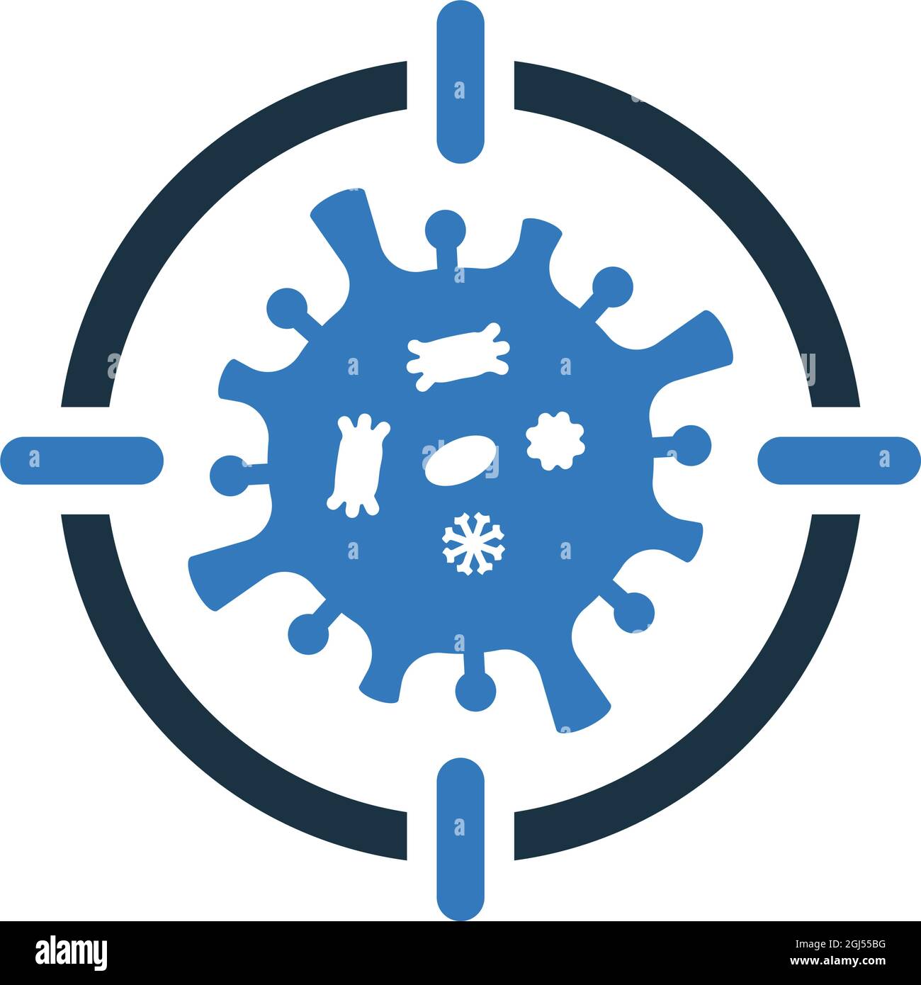 Viral attack Stock Vector Images - Alamy