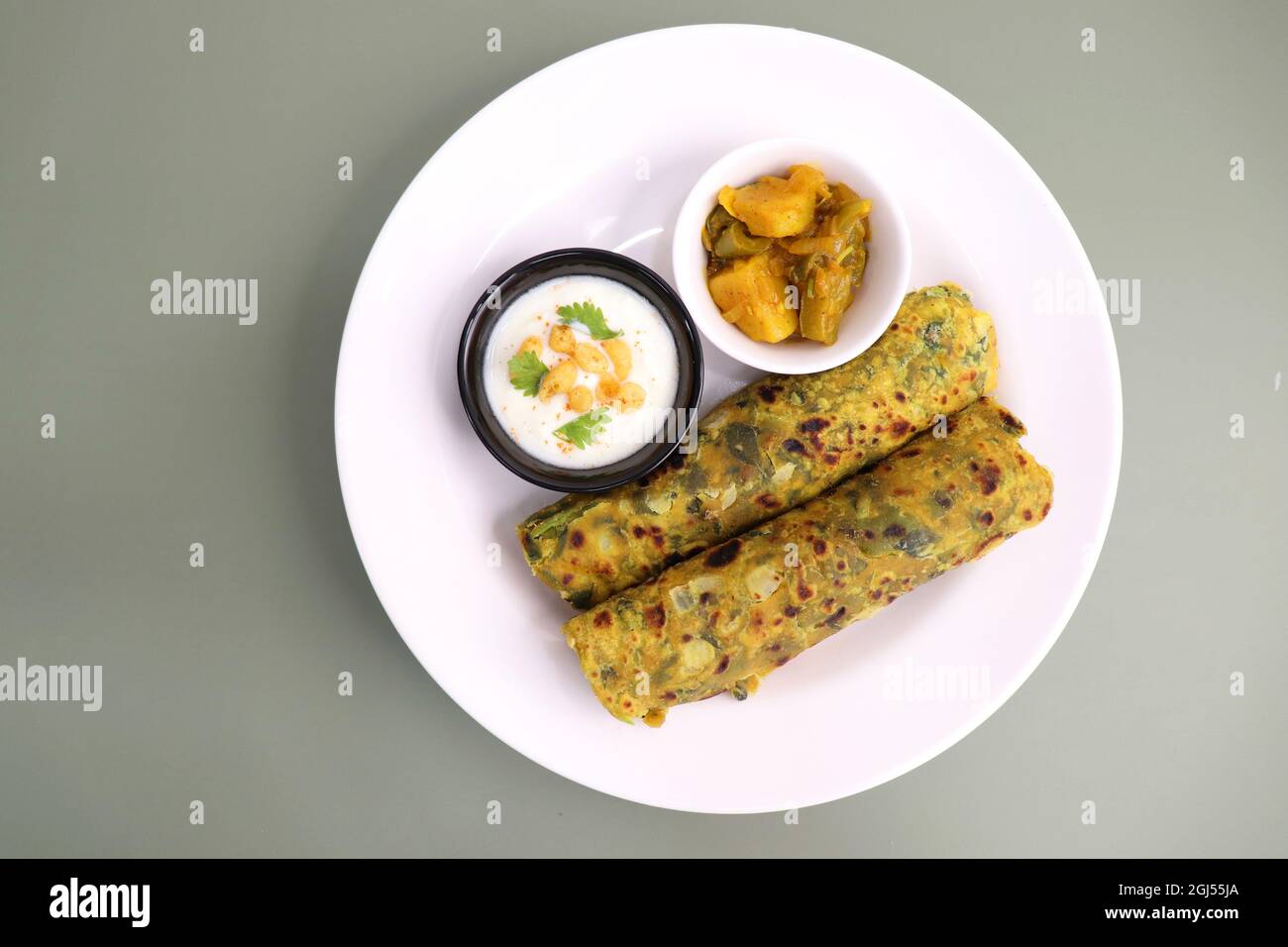 A Food called Methi paratha or Methi thepla is an Indian breakfast dish ...
