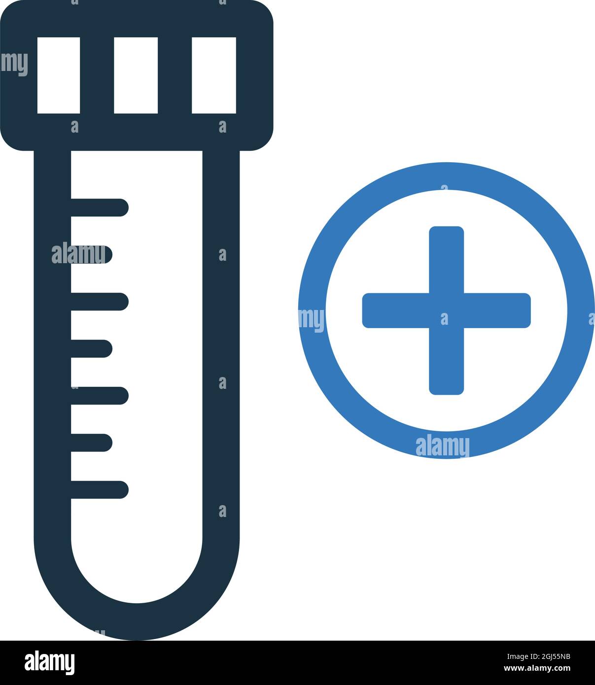 Coronavirus, positive, test icon - Vector EPS file. Perfect use for ...