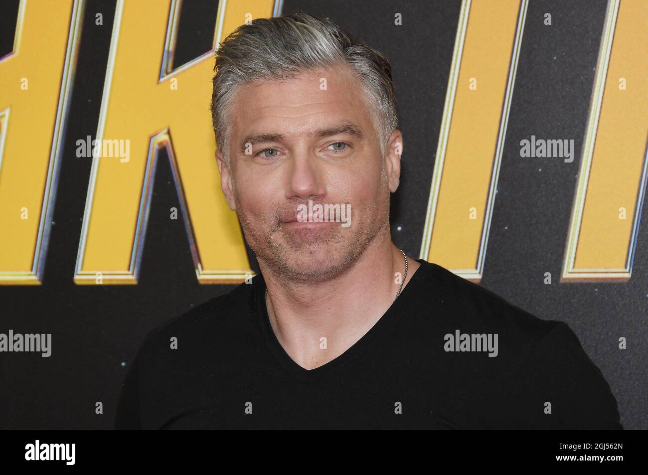 Los Angeles, USA. 08th Sep, 2021. Anson Mount arrives at STAR TREK DAY ...