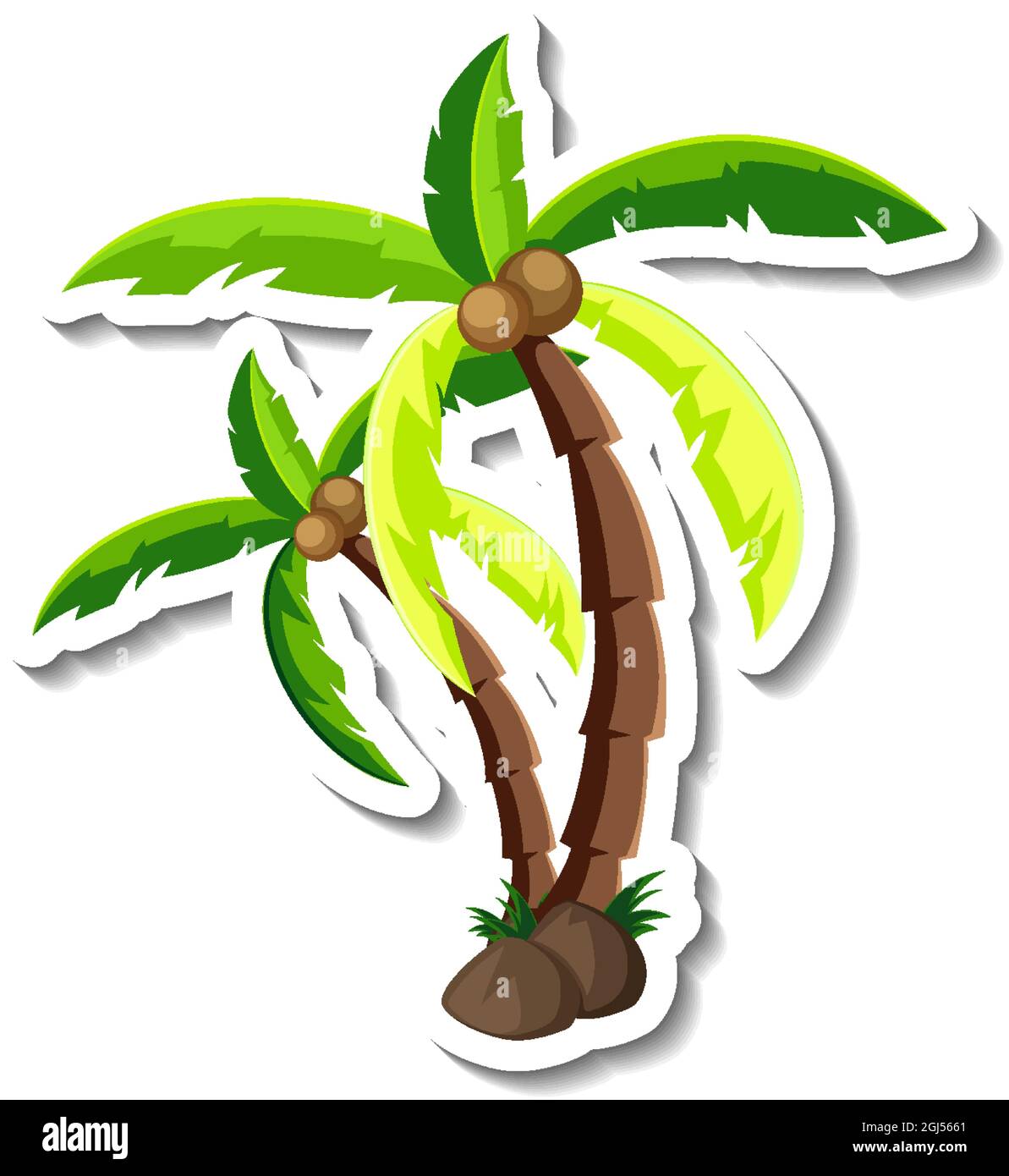 Animated Coconut Tree