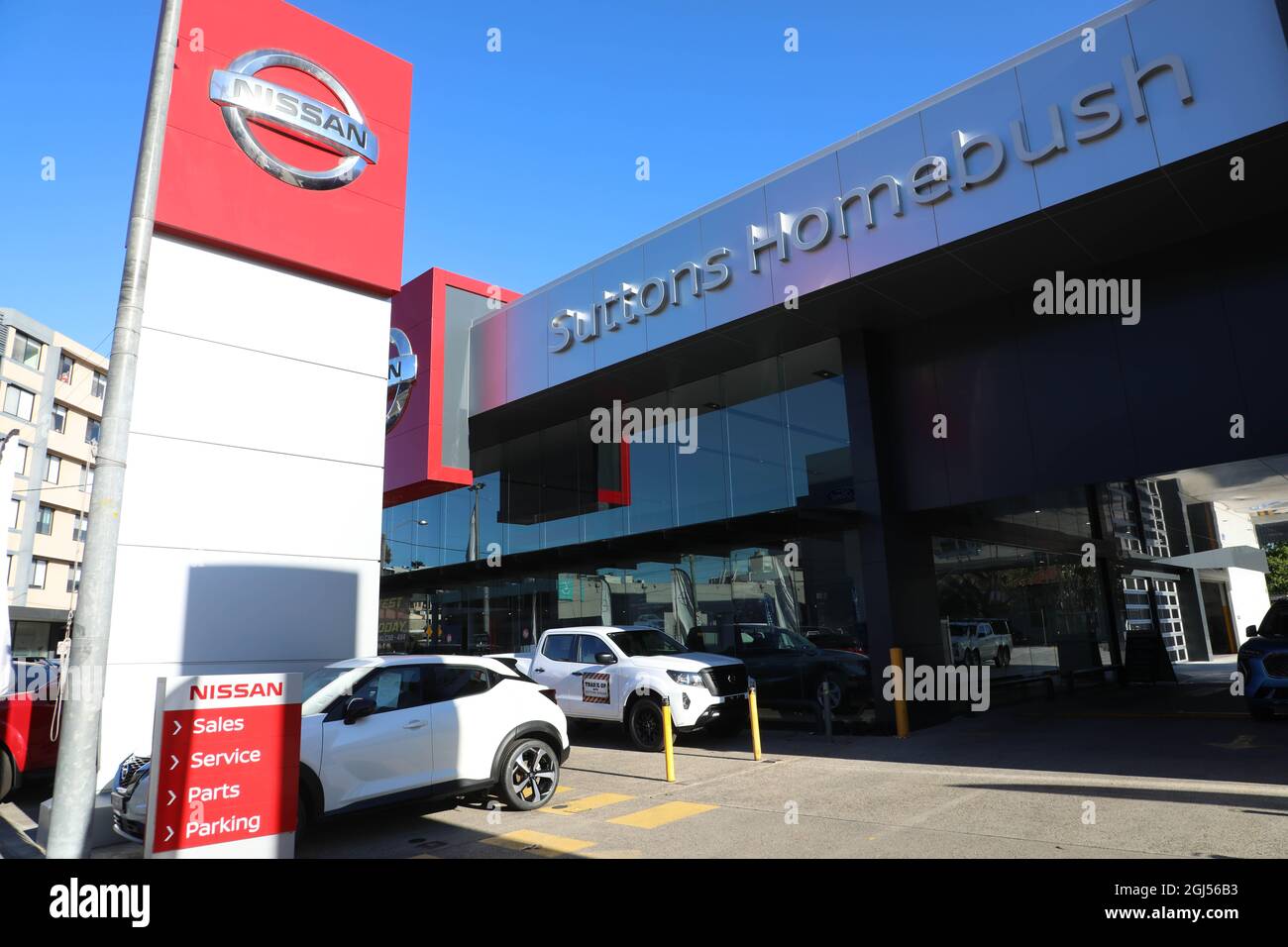 Suttons homebush nissan hi-res stock photography and images - Alamy