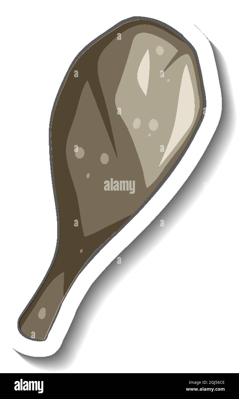 Stone age hunting tool cartoon sticker illustration Stock Vector Image ...