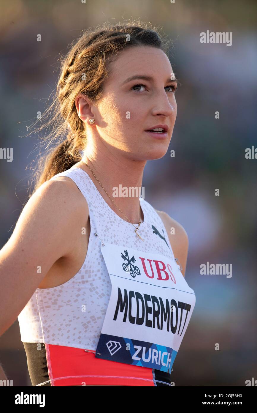 ZURICH - SWITZERLAND 8 SEP 21: Nicola McDermott of Australia competing ...