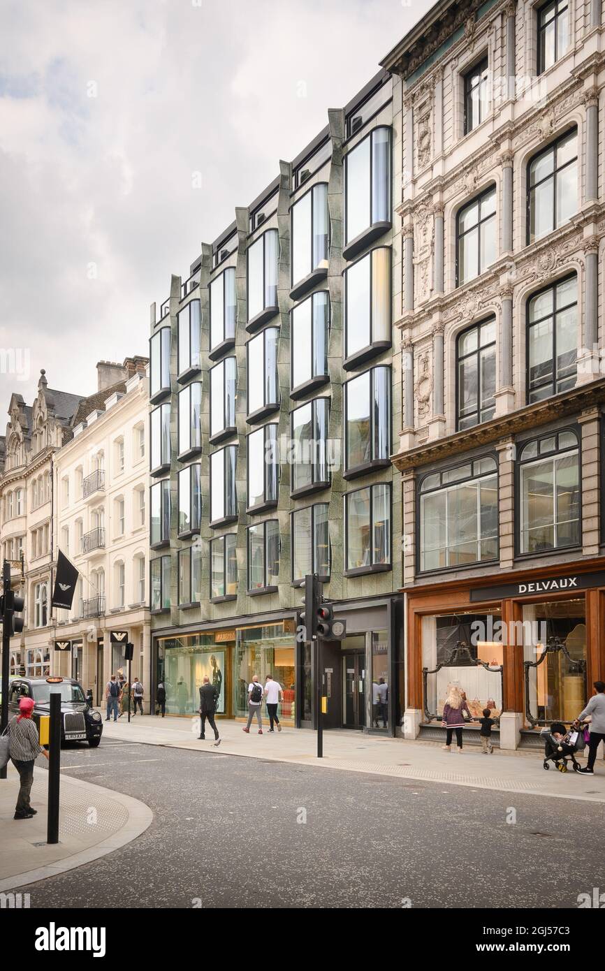 London, England, UK - 50 New Bond Street office building by Eric Parry ...