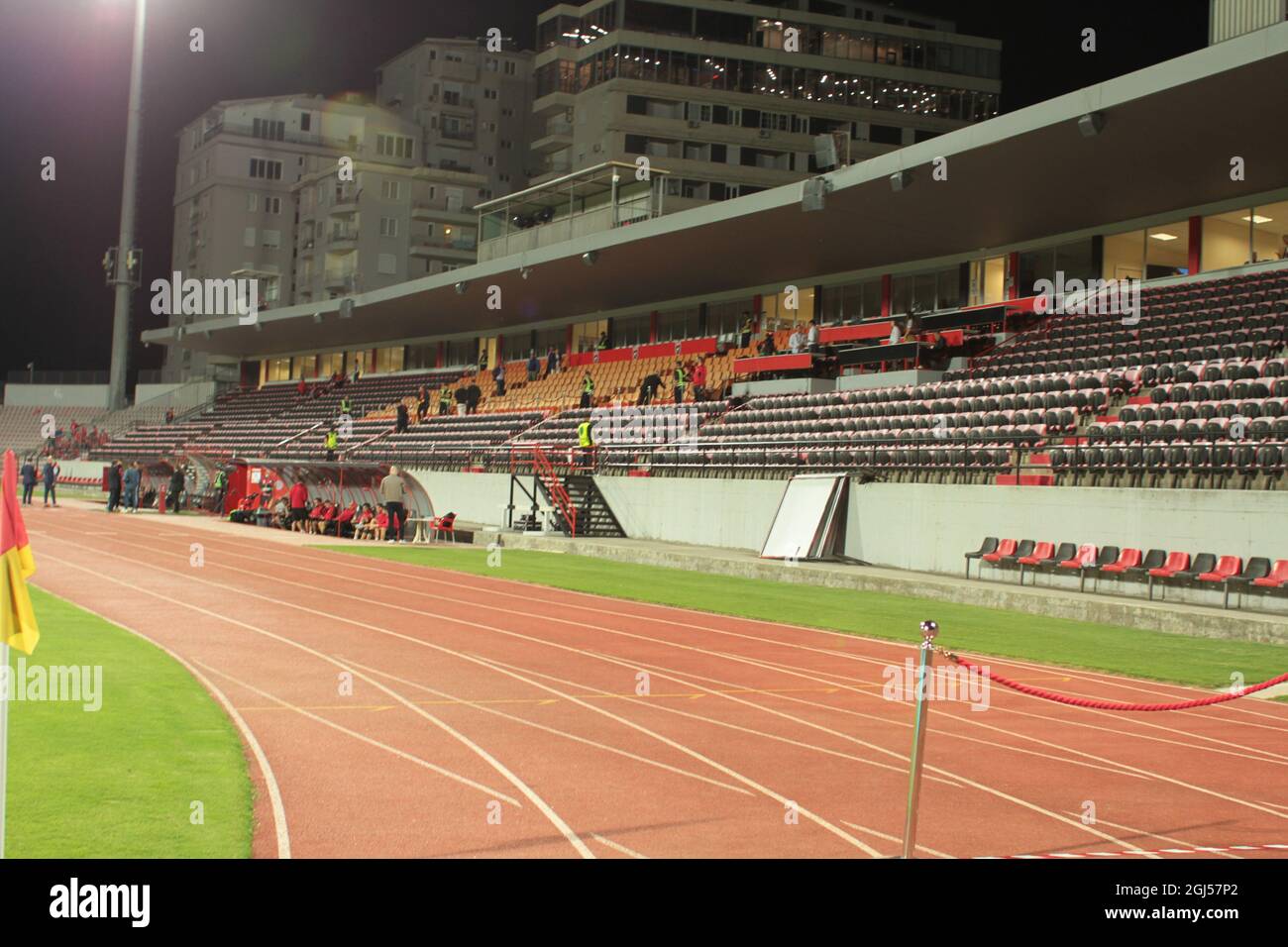 Elbasan Arena during the Fifa World Cup Qualifiers , Qatar 2022 ...