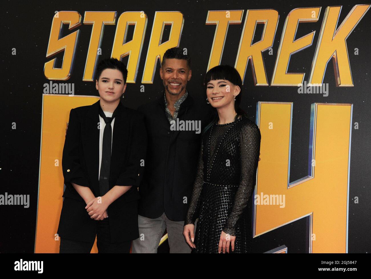 Los Angeles, CA. 8th Sep, 2021. Blu Del Barrio, Wilson Cruz, Ian ...