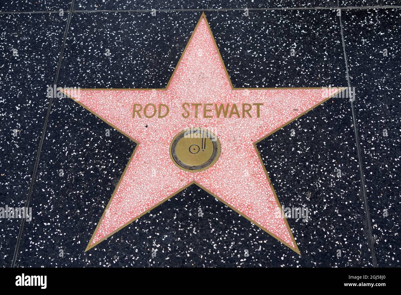 Rod stewart star in hollywood hi-res stock photography and images - Alamy