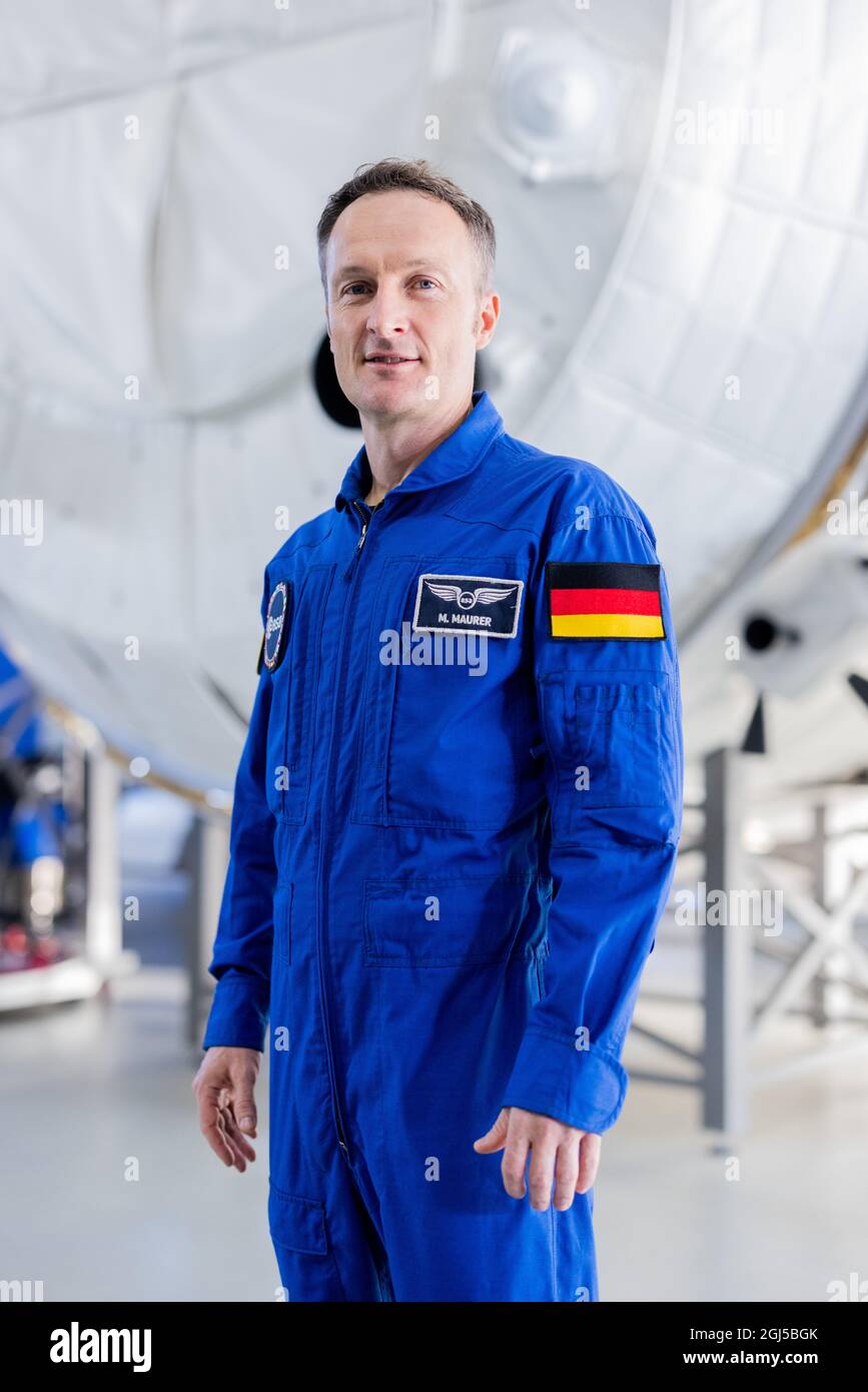 Cologne, Germany. 09th Sep, 2021. Matthias Maurer, German astronaut ...