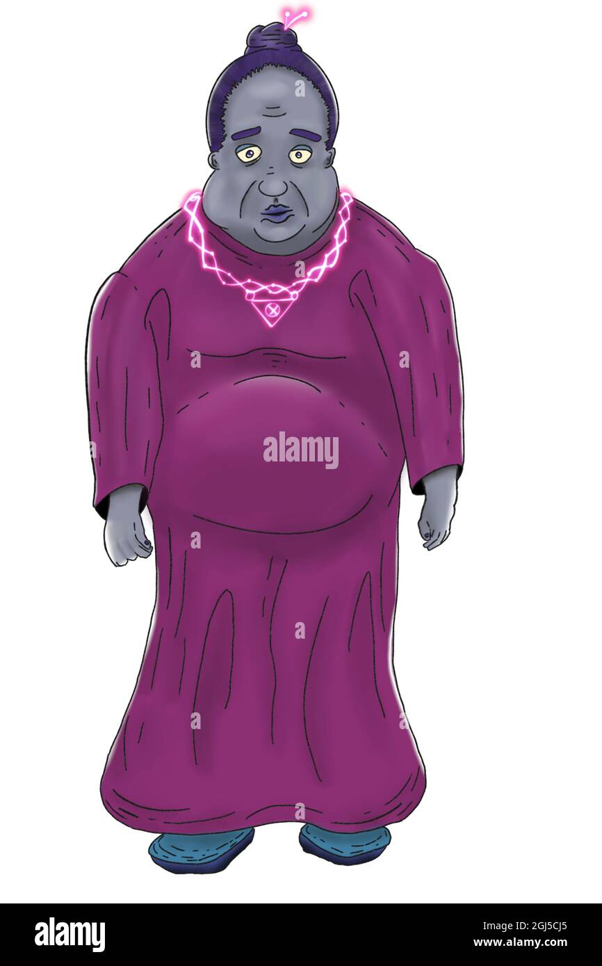 Priest purple robe hi-res stock photography and images - Alamy