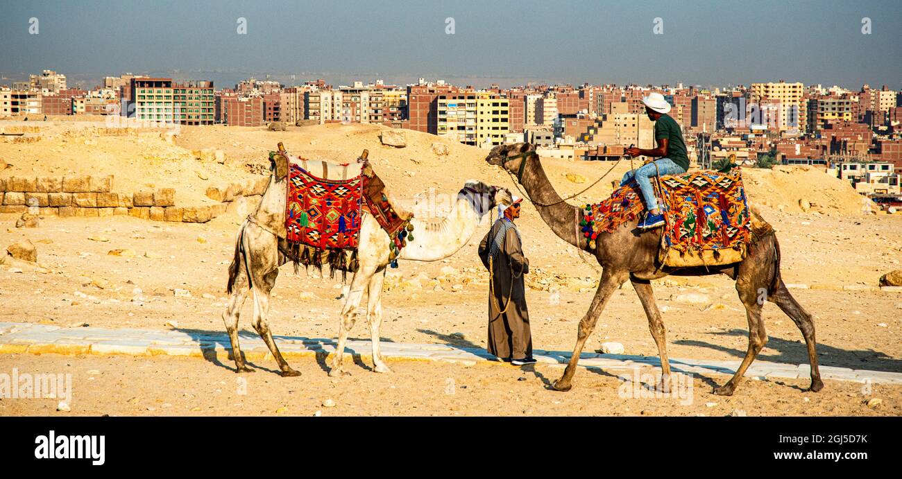 Nile River Expedition, Lower Egypt, Giza Plateau (on West Bank of Nile ...