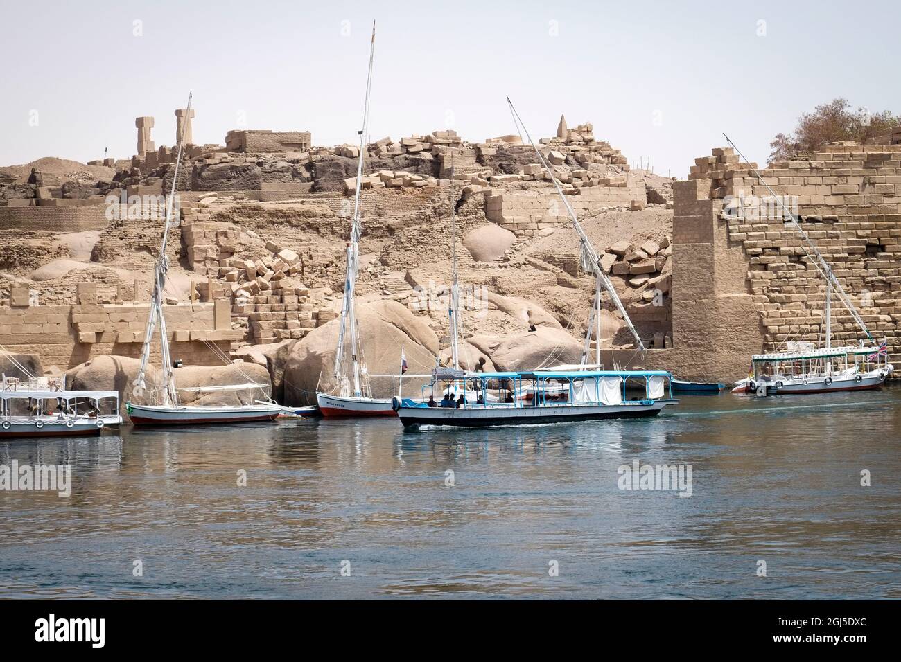 Elephantine Island. Aswan, Egypt Stock Photo - Alamy