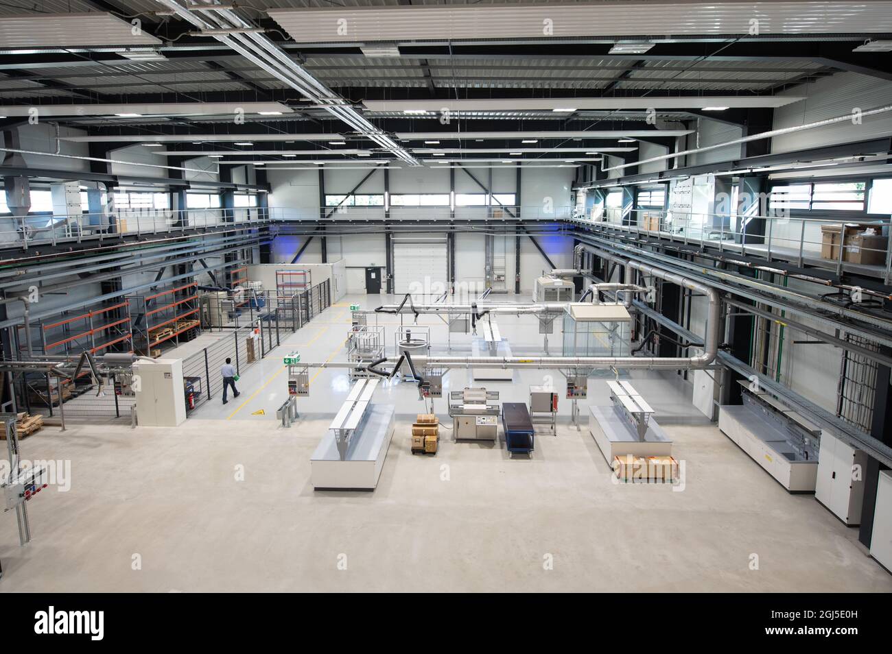 Freiberg, Germany. 09th Sep, 2021. Facilities for metallurgical ...