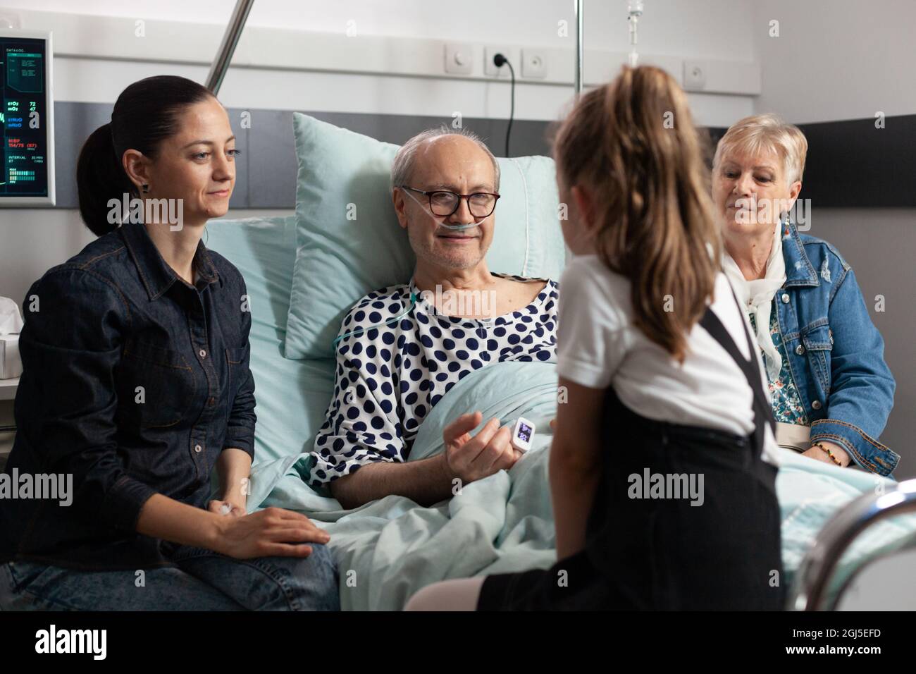 Visiting the sick hi-res stock photography and images - Alamy