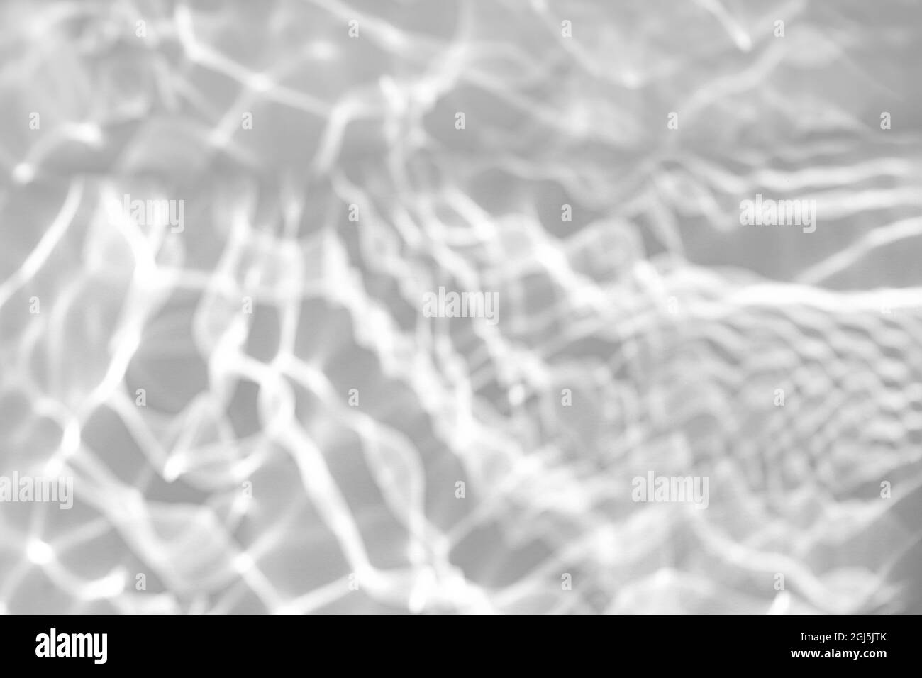 blurred shadow and light caustic effect on a white wall Stock Photo - Alamy