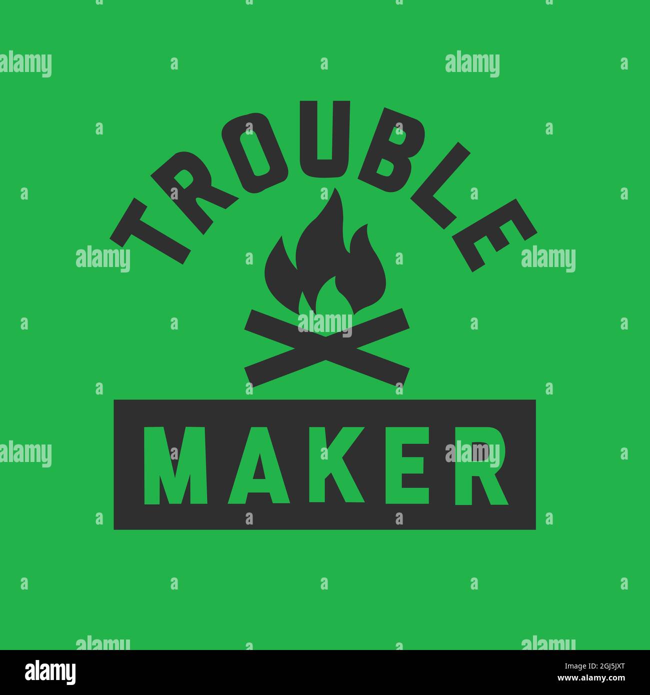 In trouble Stock Vector Images - Alamy