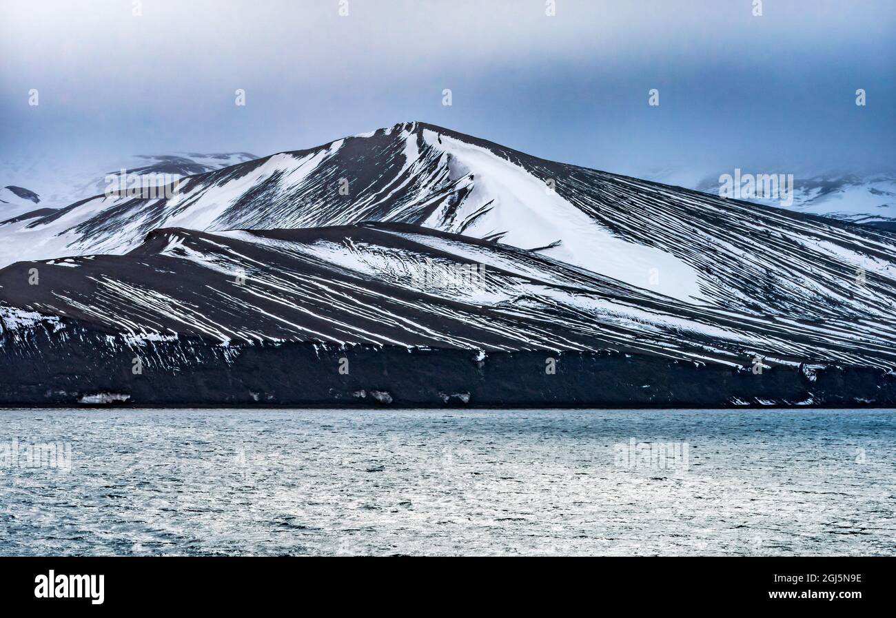 Telefon Bay, Volcanic Crater Deception Island, Antarctica Stock Photo ...