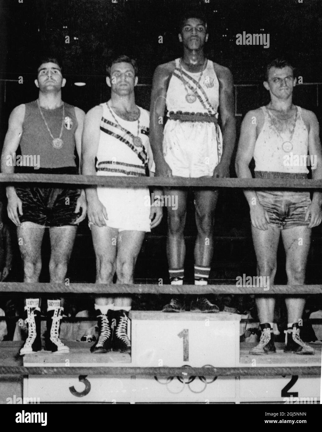 Olympic Boxing Tournament 1960 gold (Muhammad Ali) Cassius Clay silver ...