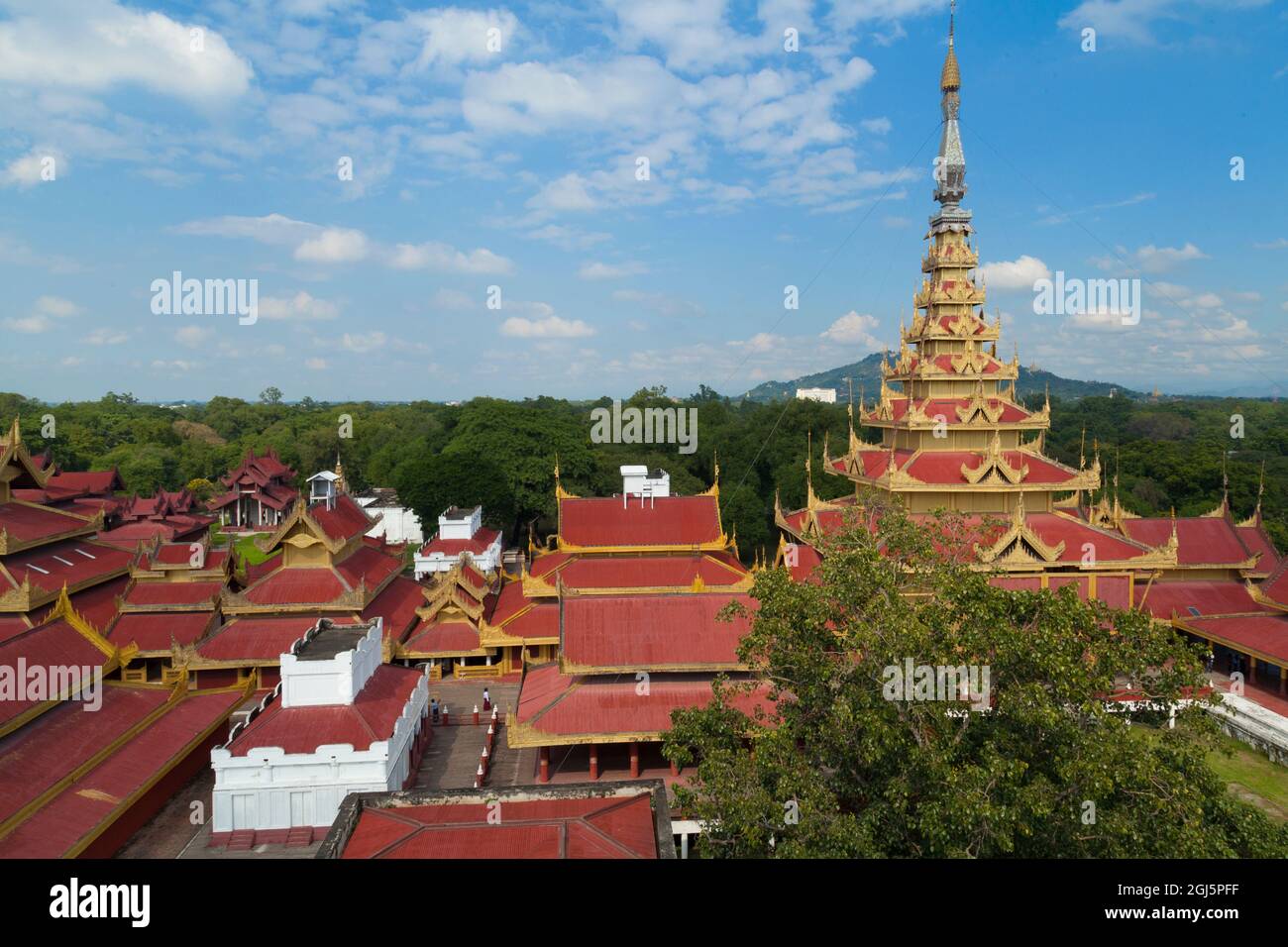 Mandalay Palace, Myanmar Stock Photo - Alamy