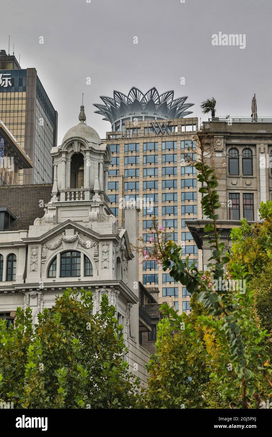 Asia, China, Shanghai, Crown Building Stock Photo - Alamy