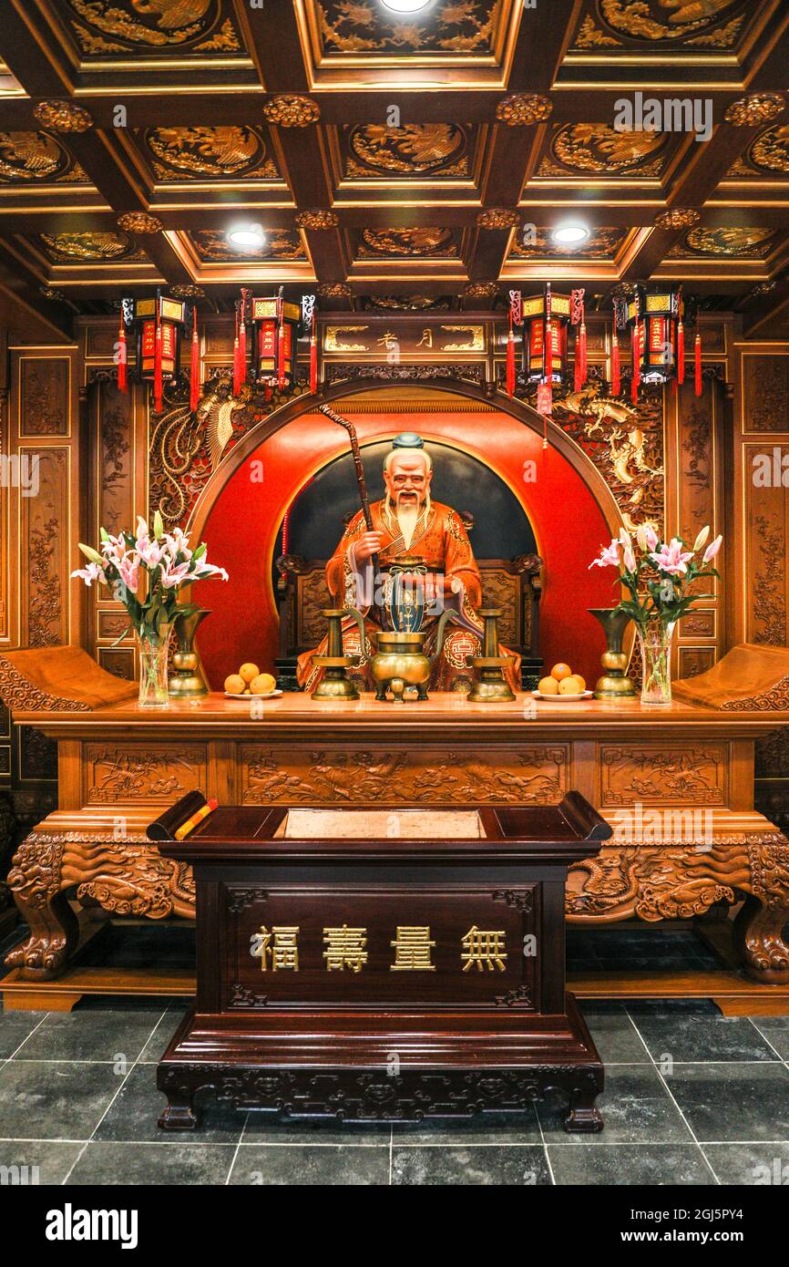 Asia, China, Shanghai, Shanghai City God Temple Stock Photo - Alamy