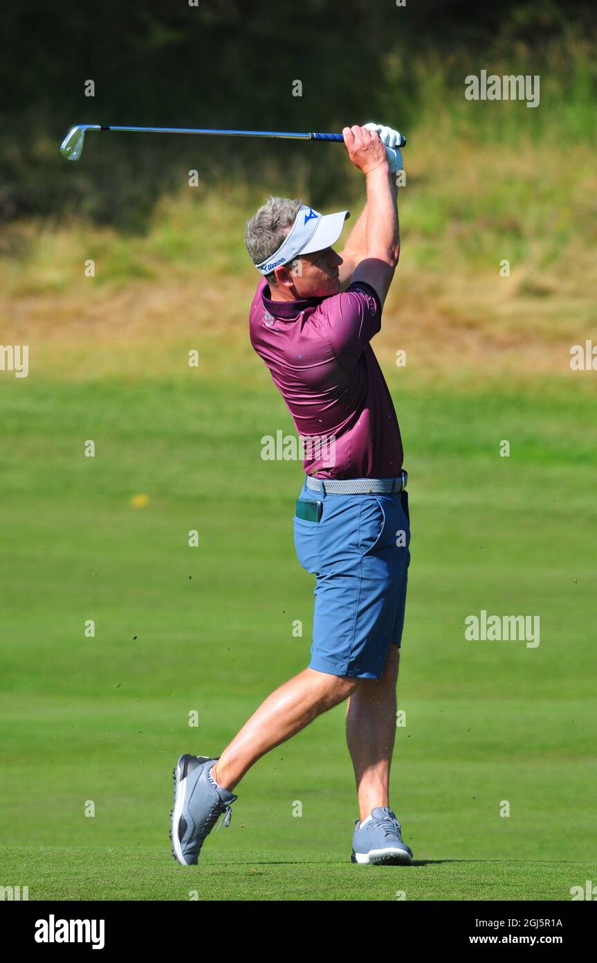 Luke Donald European tour professional Stock Photo - Alamy