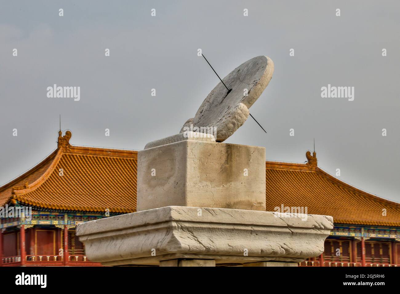 Asia, China, Beijing, Art Structure at The Forbidden City Stock Photo ...