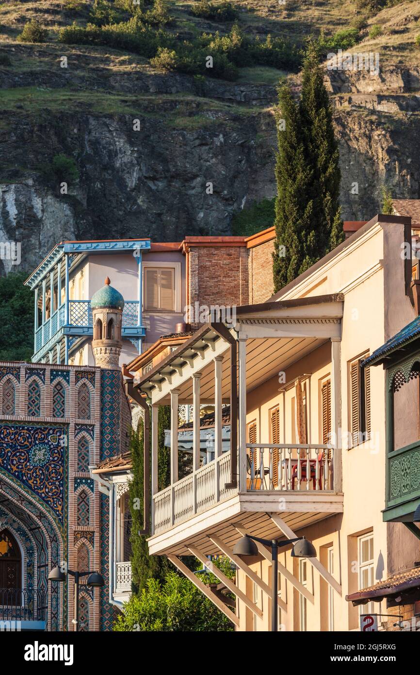 Georgia, Tbilisi. Old Town, Muslim Quarter Stock Photo - Alamy