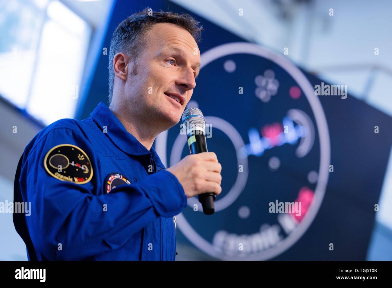 Cologne, Germany. 09th Sep, 2021. Matthias Maurer, German astronaut ...