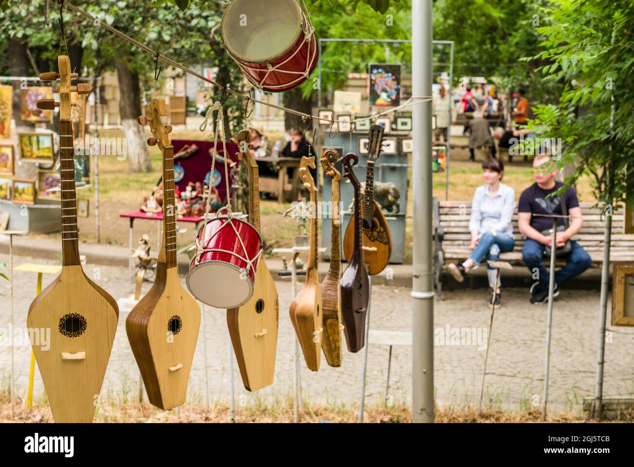 Traditional georgian musical instruments hi-res stock photography and ...