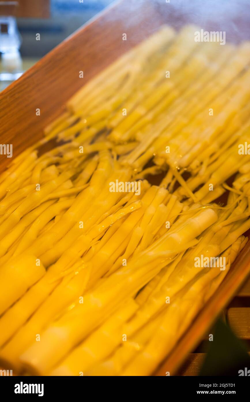 Dried spring bamboo shoots hi-res stock photography and images - Alamy