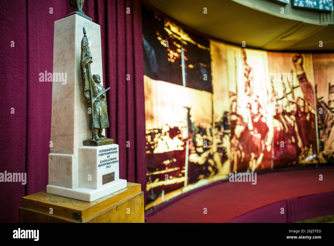 Georgia, Gori. Stalin Museum dedicated to former Soviet dictator Joseph ...