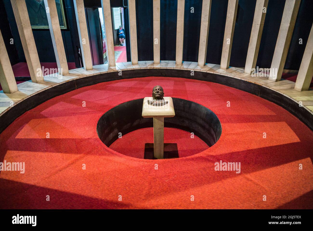 Georgia, Gori. Stalin Museum dedicated to former Soviet dictator Joseph ...