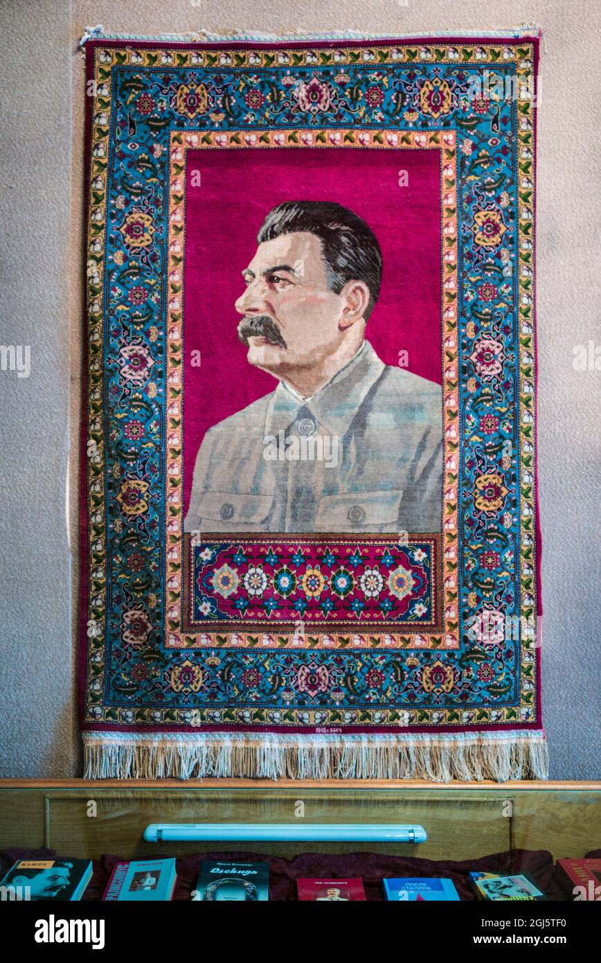 Georgia, Gori. Stalin Museum dedicated to former Soviet dictator Joseph ...