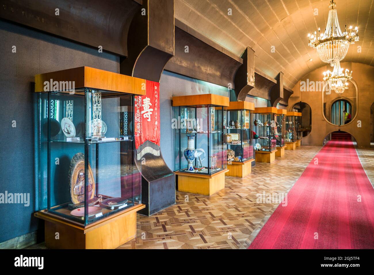 Georgia, Gori. Stalin Museum dedicated to former Soviet dictator Joseph ...