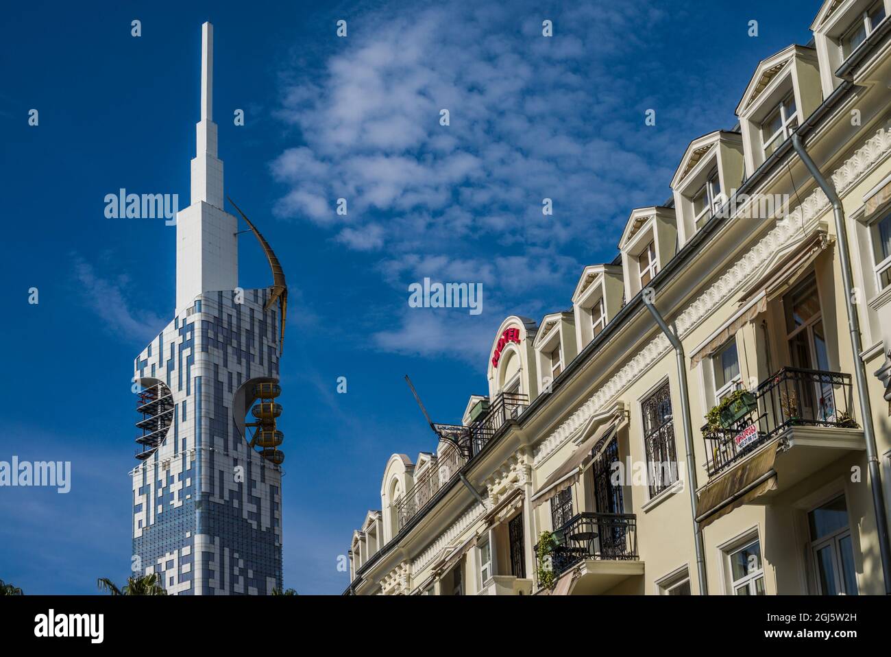 Georgia, Batumi. Batumi Tower Stock Photo - Alamy